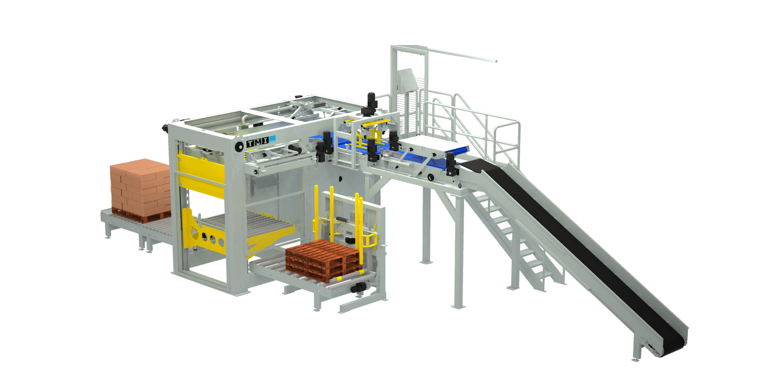 Automatic high level layer palletizer - PALLET&WRAPPER