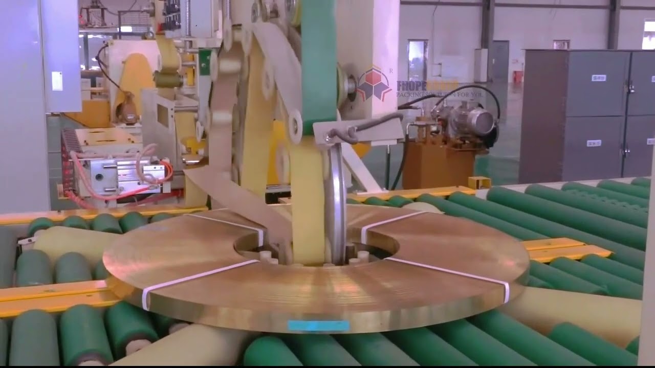 "Efficient Automatic Coil Packing Line for Slitting Coil Manufacturing ...