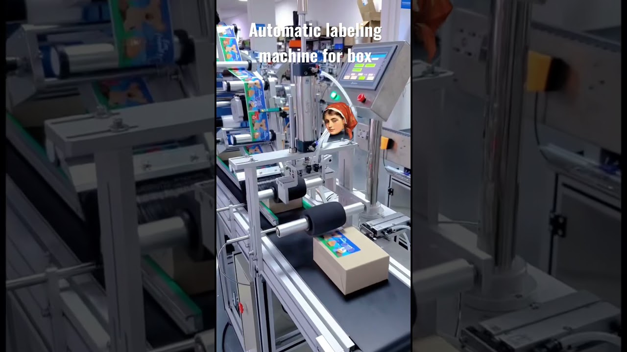 "Efficient Box Labeling Machine: Simplifying Automated Labeling Processes" - PALLET&WRAPPER