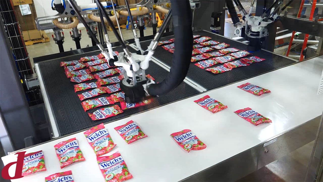 "Efficient Candy Case Packing Solution: High Speed Packaging Line for ...
