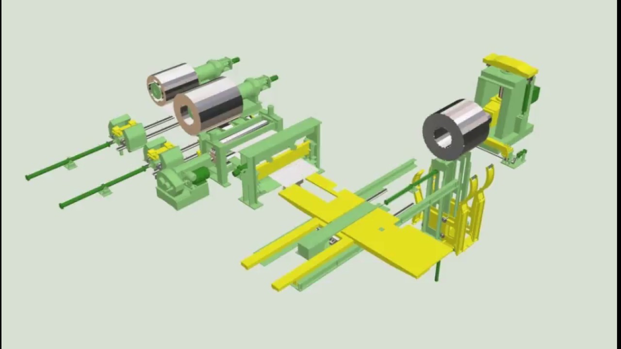 "Efficient Coil Packing Line: Precision Steel Sheet Cutting Machine ...