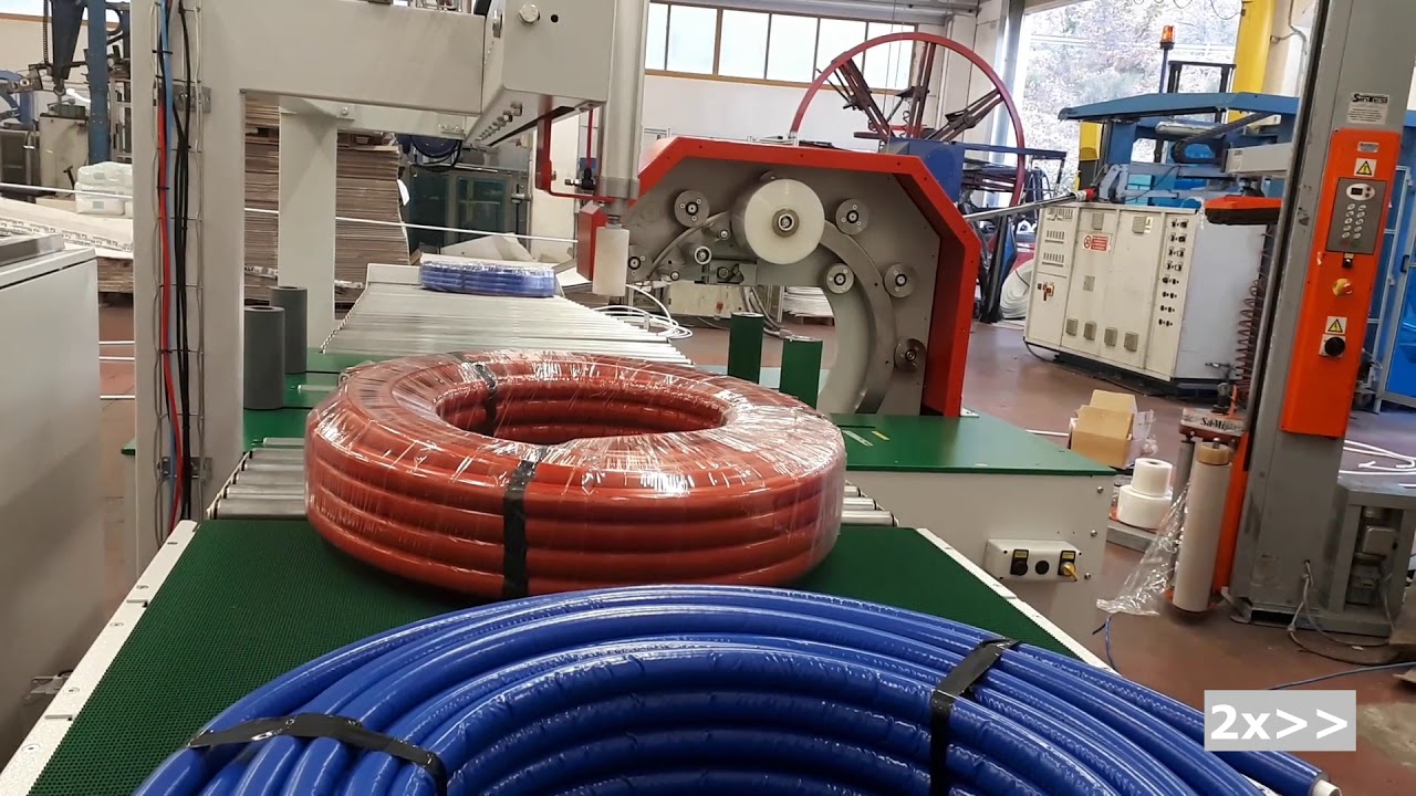 "Efficient Horizontal Orbital Stretch Wrapper for Seamless Packaging ...