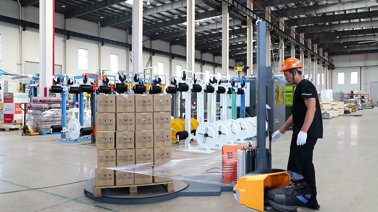 "Efficient Pallet Wrapping Solution for Streamlined Packaging Process ...