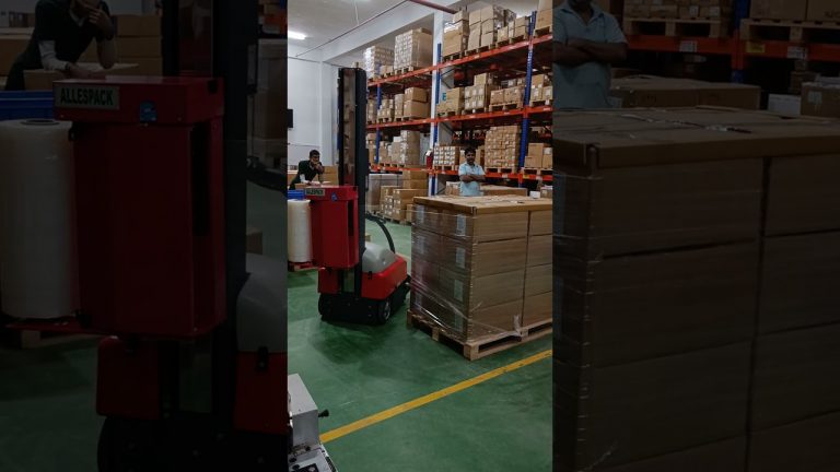 "Efficient Robot Pallet Stretch Wrap Machine: Boost Wrapping Efficiency ...