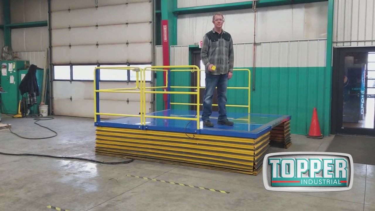 "Efficient Work Platform Solution for Industrial Material Handling ...