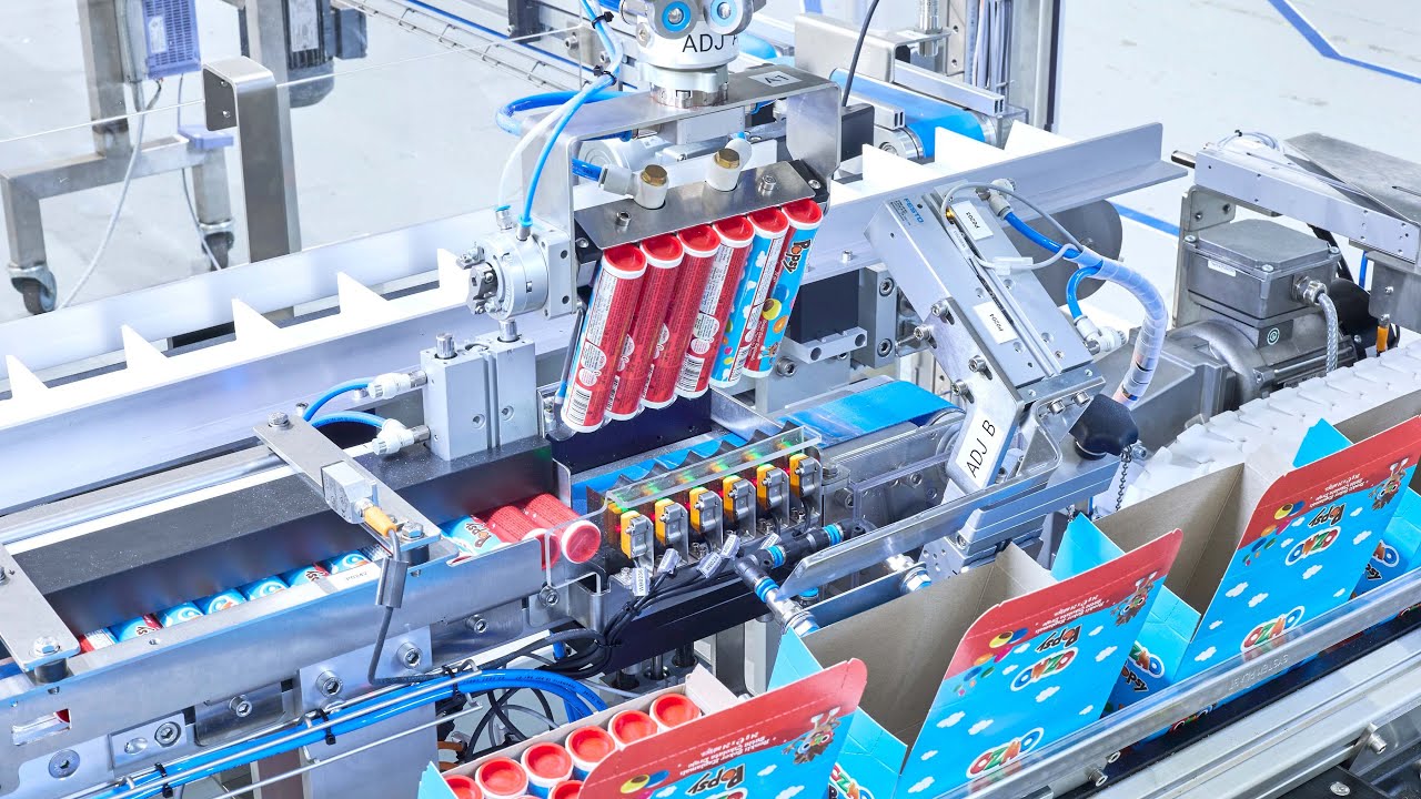 "Efficiently Pack Tubes into Cartons with an Automated Packaging Line ...