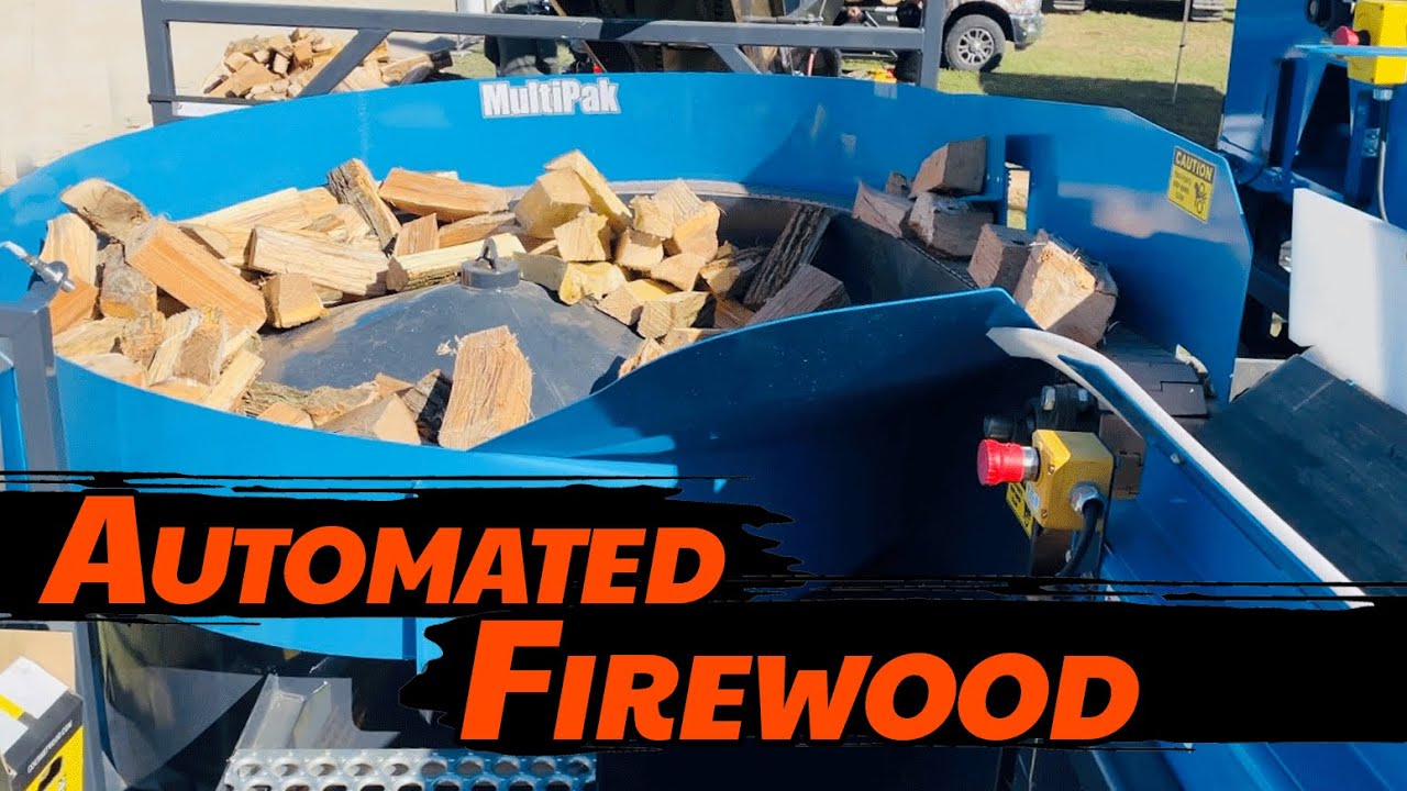 Effortless Firewood Packaging: Simplified Bundling with Automated ...