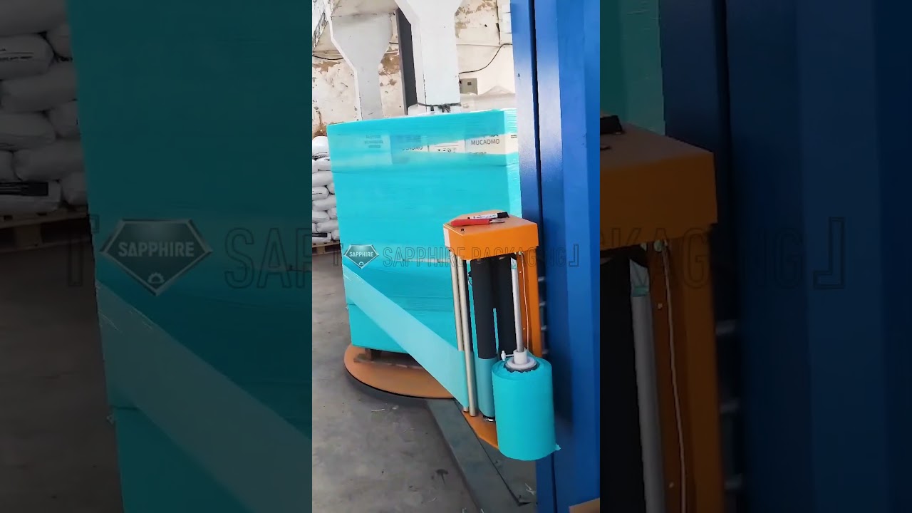 "Effortlessly Secure 2-Ton Loads with TP1650F Pallet Wrapping Machine ...