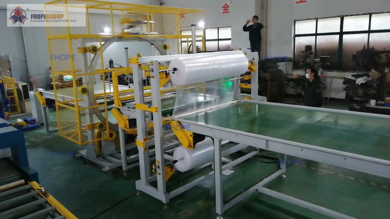 "Innovative Door Packaging Solution: Redesigned Orbital Stretch Wrapper ...