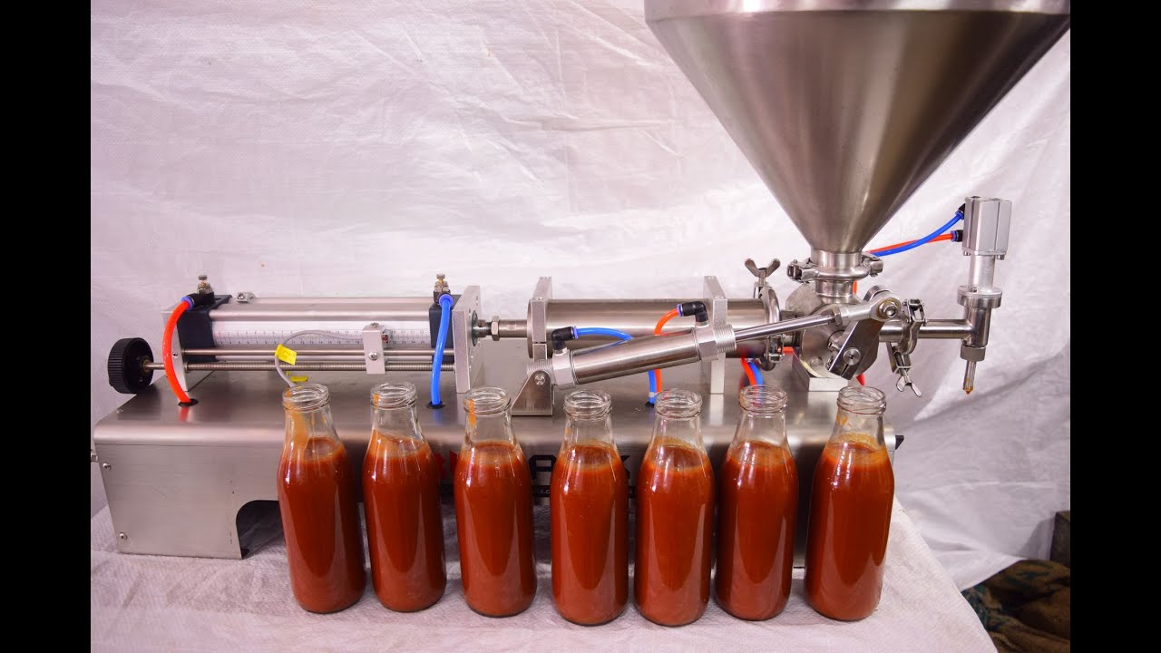 "Innovative Sauce and Dressing Filling Solution: Enhanced Table Top ...