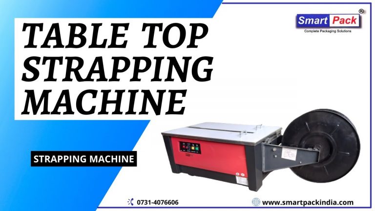 "Innovative Strapping Solution for Efficient Box Packaging: Table Top Strapping Machine ...