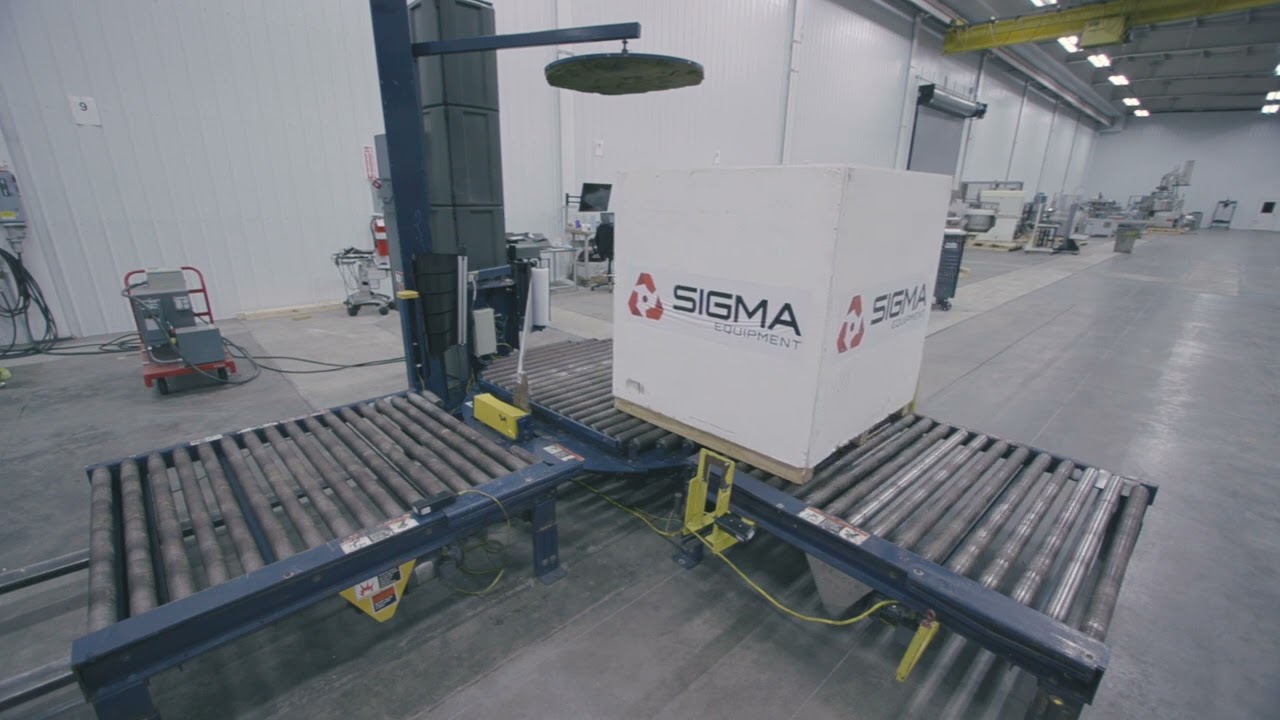 "Revolutionary 90° Automatic Orbital Stretch Wrapper Demo: Unmatched ...