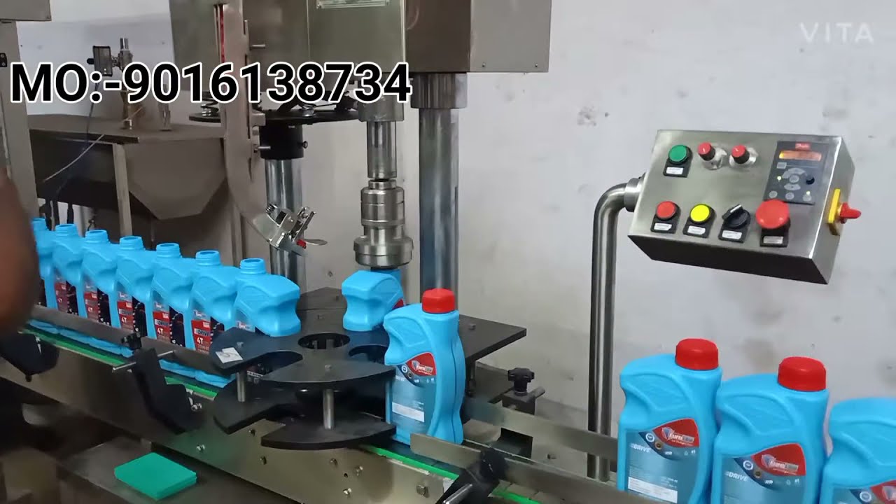 "Revolutionary Automated Filling and Sealing System for Lubricant Oil ...