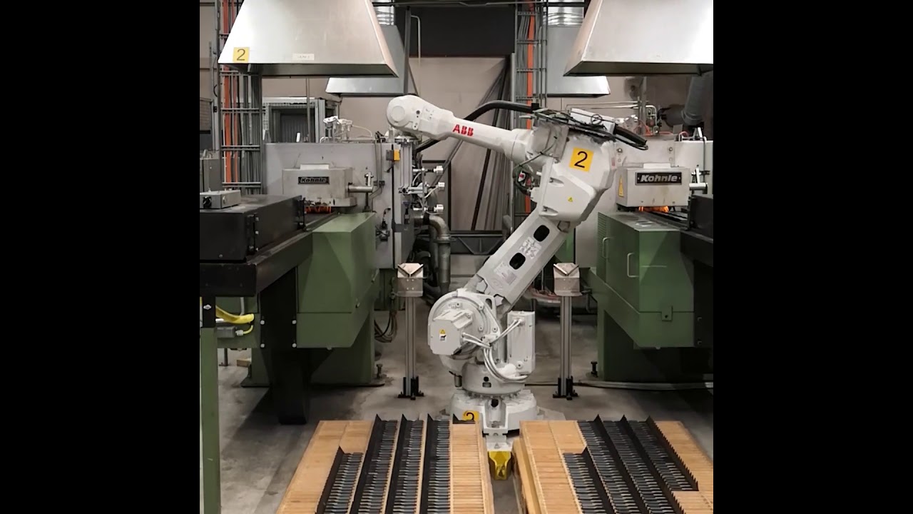 "Revolutionary Automated Hardening Shop: Innovating HewSaw Factory with ...