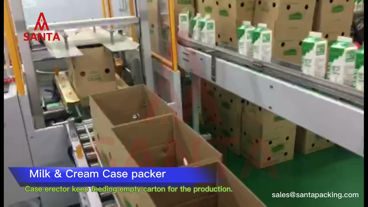 Revolutionary Case Packing System for Milk and Cream Sets New Industry ...