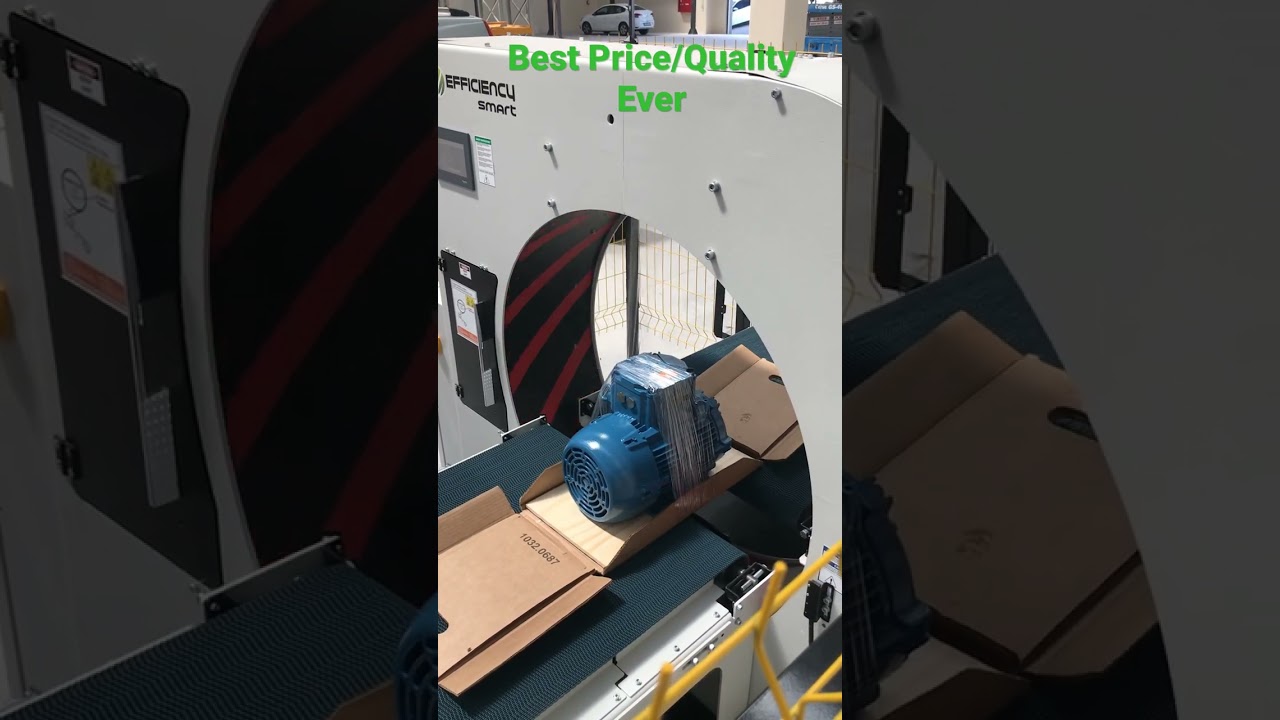 "Revolutionary Fully Automated Orbital Stretch Wrapper: The Ultimate Packaging Solution ...