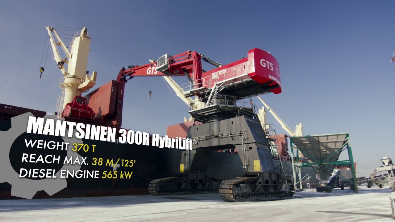 "Revolutionary Hybrid Material Handling Machine for Sale at Port of ...