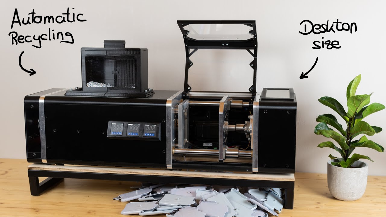 "Revolutionary Injection Molding Machine Transforms Plastic Recycling ...