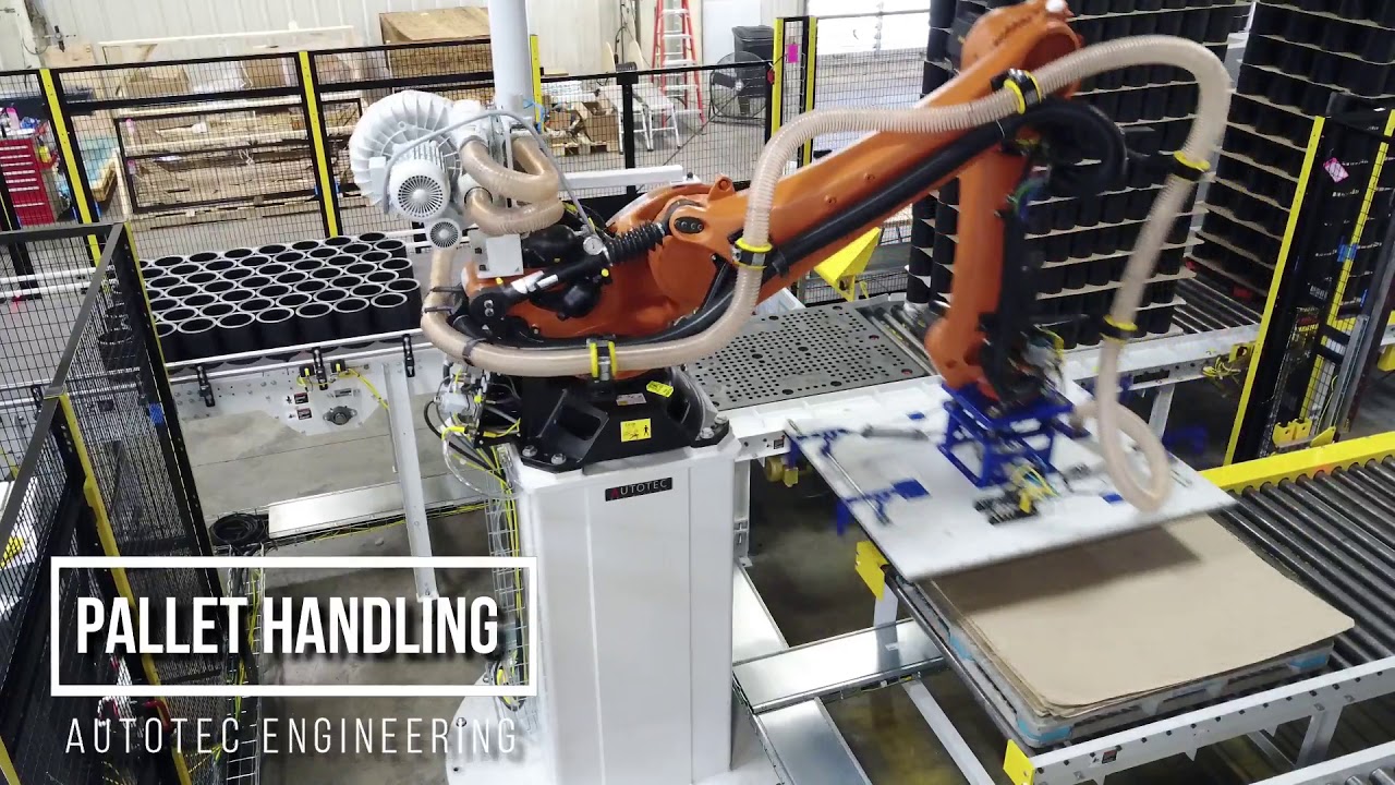 "Revolutionary Robotic System for Efficient Pallet Handling and ...