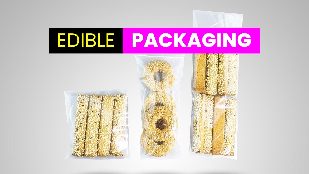 "Revolutionary Sustainable Food Packaging: Edible and Biodegradable ...