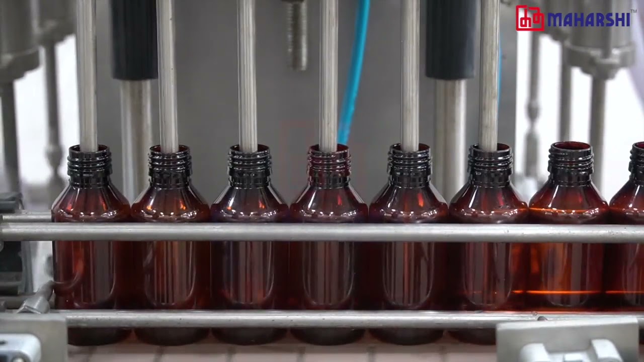 Unique Liquid Filling System: Revolutionizing Syrup Packaging with ...