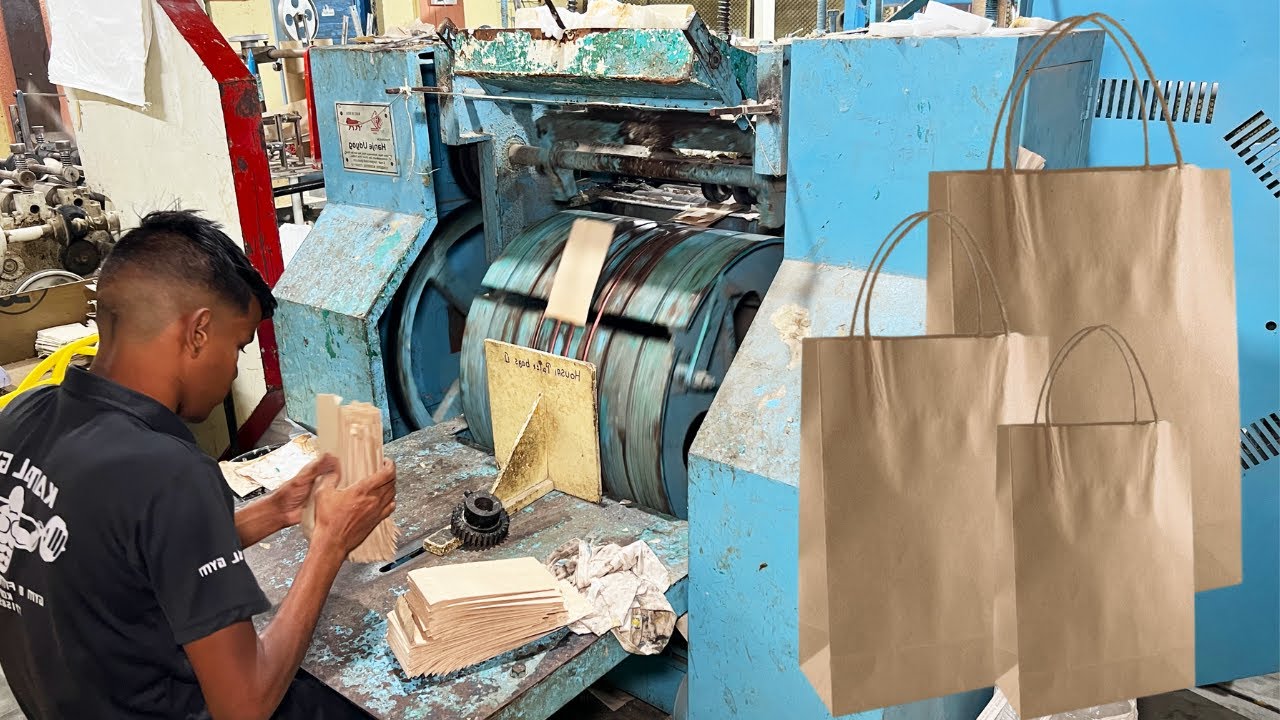 "Unparalleled Speed: Cutting-edge Automated Paper Bag Making Machine ...