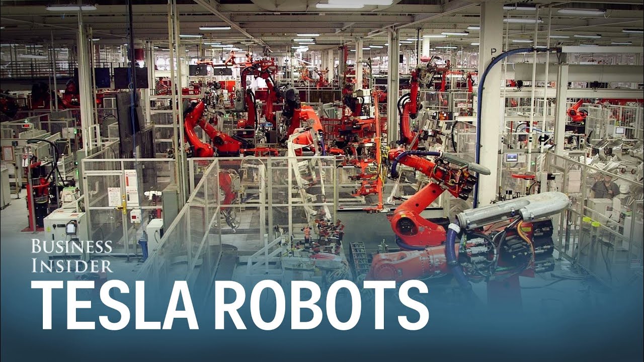 Unveiling Tesla's Factory's Coolest Industrial Automation Robots: Meet ...