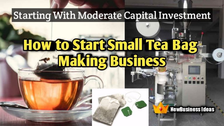 "Efficient Tea Bag Manufacturing: Affordable Bagging Machine for Small ...