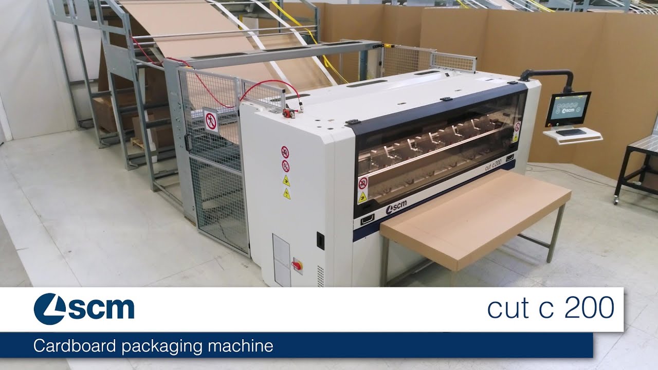 "Innovative Cardboard Packaging Machine: Boost Efficiency with the SCM ...