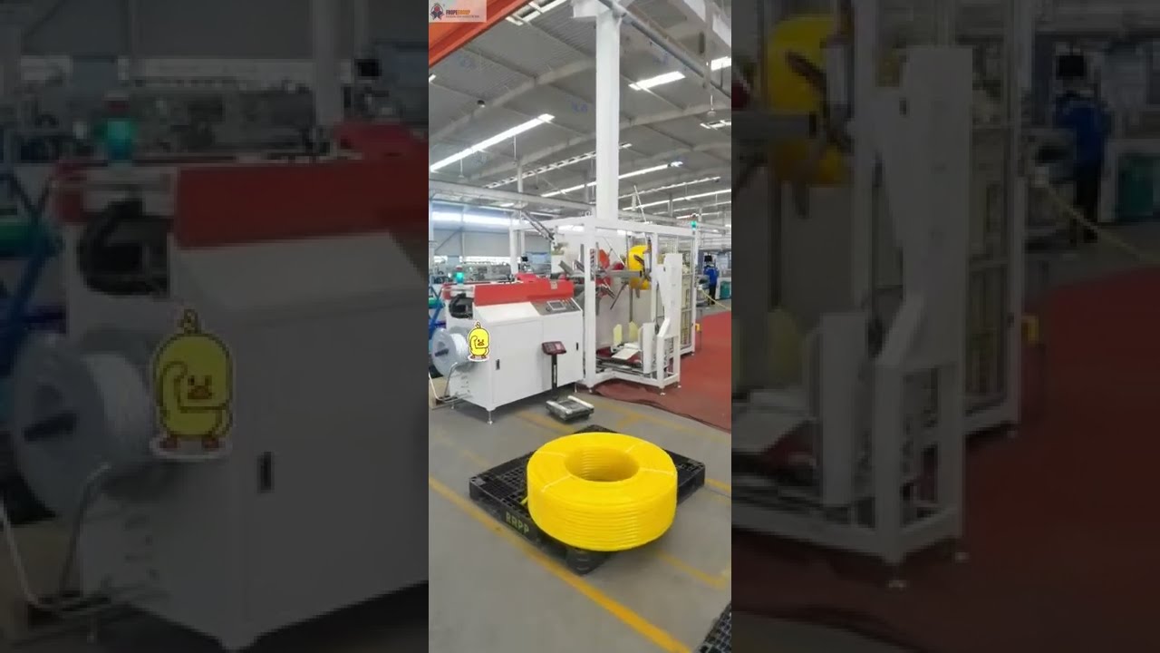 Innovative Plastic Pipe Coiling and Strapping Machine: Unmatched ...